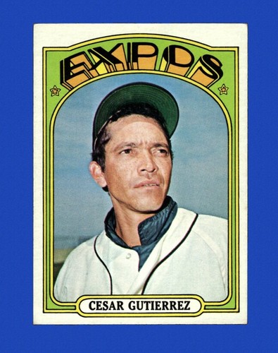 1972 Topps Set-Break #743 Cesar Gutierrez EX-EXMINT *GMCARDS* | eBay
