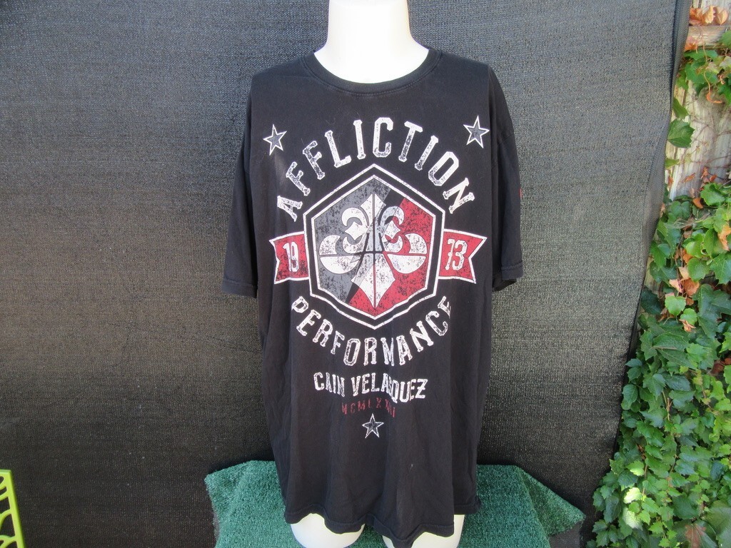 Affliction Cain Velasquez Logo Cain Velasquez UFC 180 Clothing Bundle