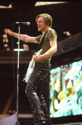 Bryan Adams Band Singer Performing Bryan Adams 1990s Old Music Photo ...