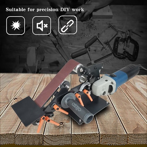 730x50MM Mini Belt Sander Machine Hand-Held Bracket Angle Grinder ...