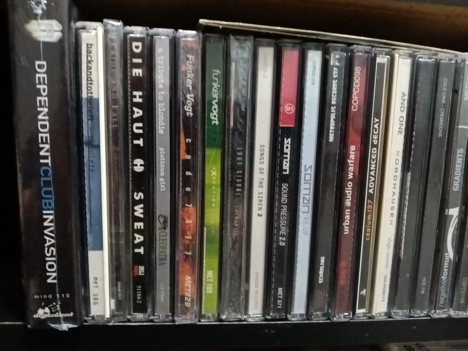 Create Your Own CD Lot Goth Industrial EBM Synth Pop Metal | eBay