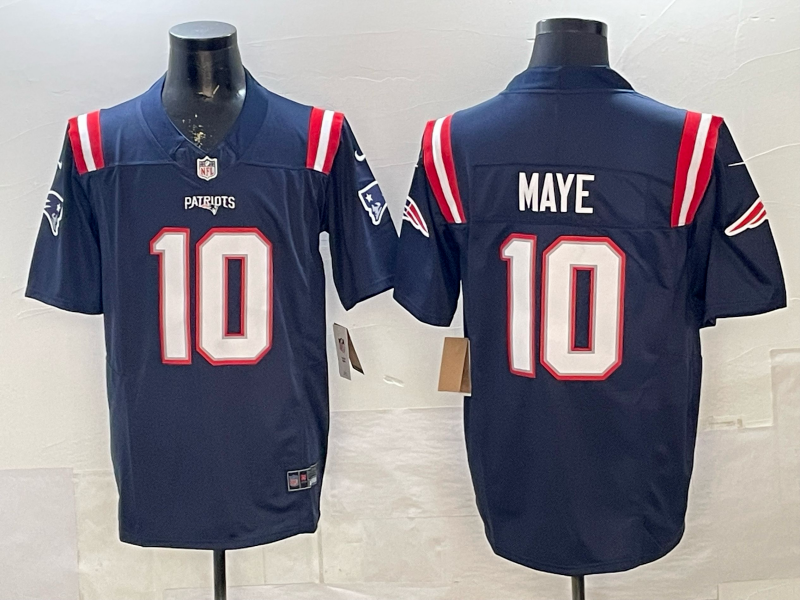 NEW! Drake #10 Maye New England P Name & Number Players Stitched Gift ...