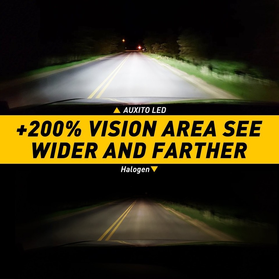 LED Headlight Lamp Low Beam 9006 HB4 M2 Series 12000LM 6500K High ...