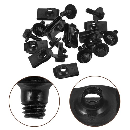 20 Pcs Body Fastener Kit Car Fastening Clip Automotive Fasteners | eBay