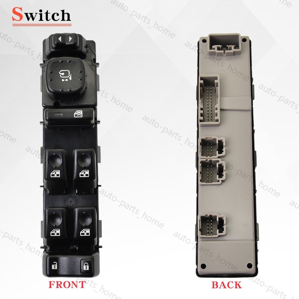 Front Driver Left Side Power Window Switch 15112971 For Chevrolet ...