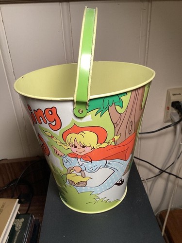 Vintage Little Red Riding Hood sand pail - Ohio Art | eBay