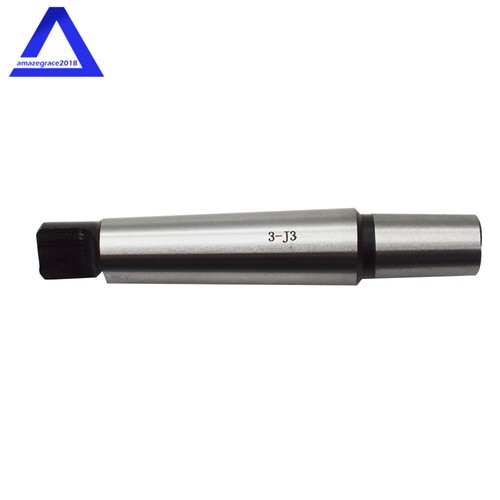 3MT To 3JT Tanged End Drill Chuck Arbor JT3 MT3 Tang Jacobs Morse Taper ...