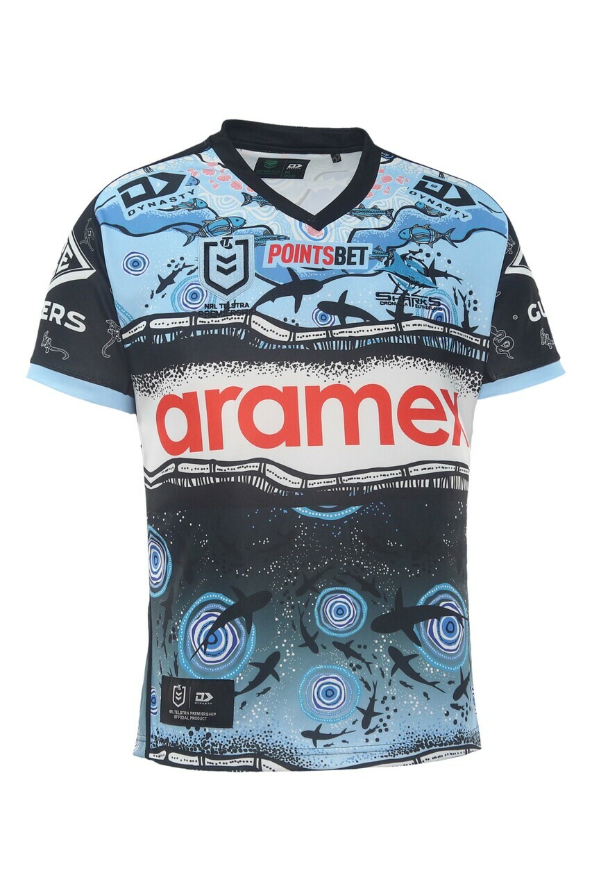 Cronulla Sharks Indigenous Jersey Size 4XL Available NRL Dynasty 22 ...