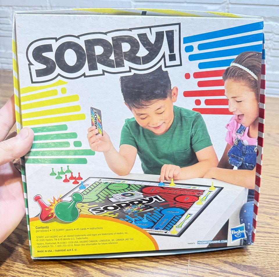 Hasbro Sorry! Family Board Game Night Classic Sweet Revenge F1146 | eBay