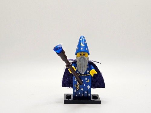 LEGO minifigure Wizard col12-1 CMF Series 12 cape stars and moons staff ...