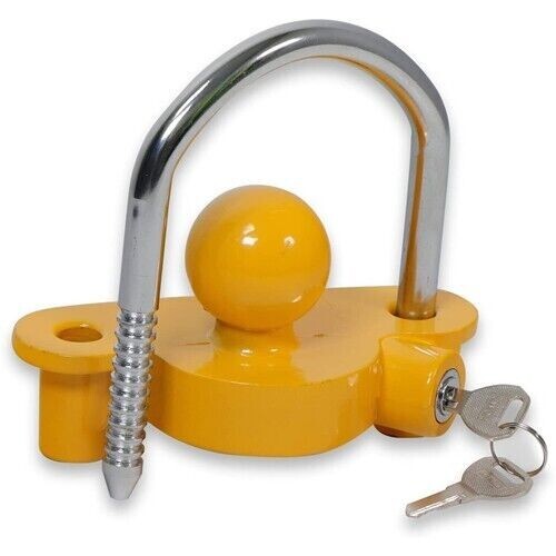 UNIVERSAL HITCHLOCK CARAVAN TRAILER HITCH COUPLING TOW BALL LOCK HIGH ...
