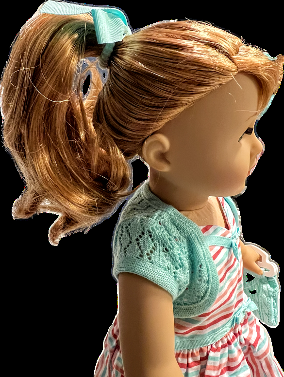 American Girl Doll Maryellen Larkin with Meet Outfit and Purse | eBay