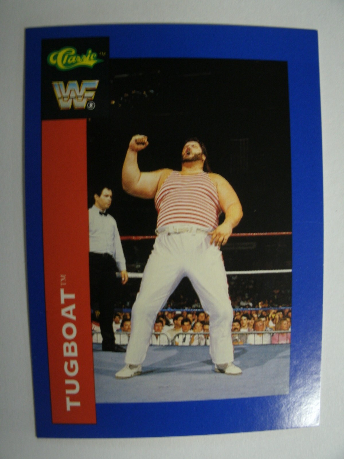 1991 Classic WWE WWF TUGBOAT Card #120 | eBay
