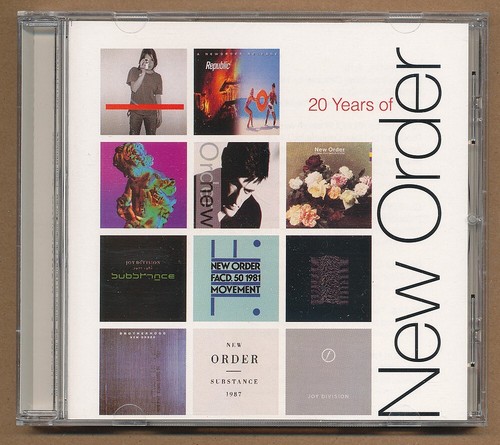 New Order - 20 Years of New Order ULTRA RARE promo CD sampler '01 | eBay