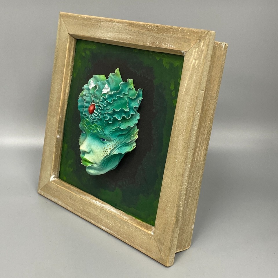SEA SLUG MERMAID ROMAIN VAN DEN BOGAERT ¼ SCALE HAND PAINTED RESIN BUST ...