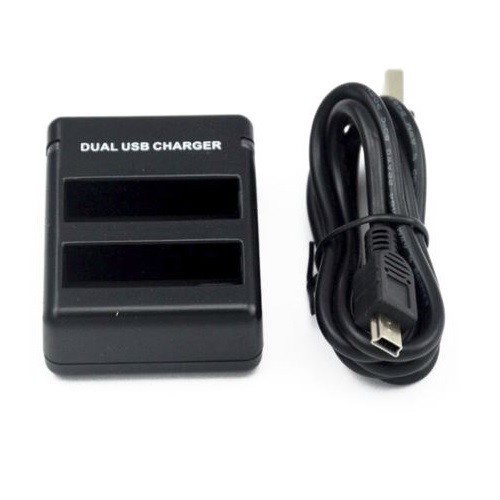 Dual Battery Charger for GoPro HERO 4 | eBay