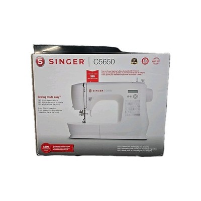 Singer C5650 Sewing Machine 17" x 8.8" x 12.3 NEW | eBay