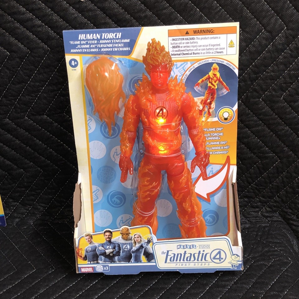 Marvel Studios Fantastic 4 First Steps- Titan Hero Series HUMAN TORCH ...