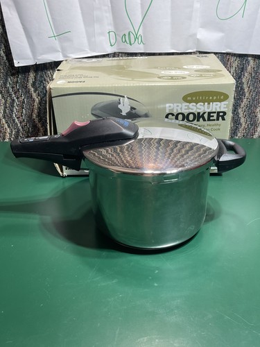 Fagor Multi-Rapid Digital Pressure Cooker Stainless 6.5 Qt Pot Steamer ...