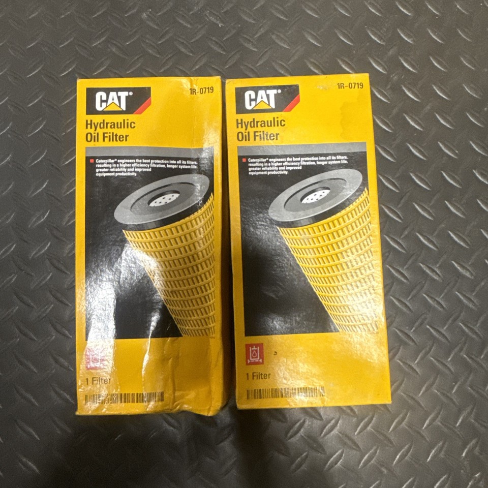 (2 Pack) Genuine CATERPILLAR CAT 1R-0719 HYDRAULIC / TRANSMISSION OIL ...
