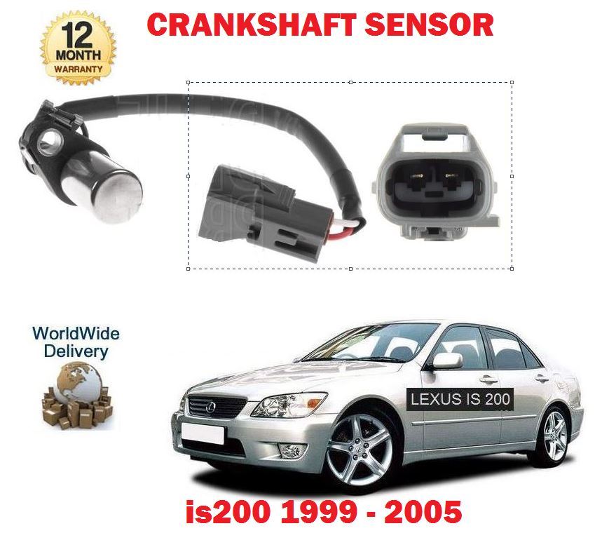 FOR LEXUS IS200 2.0i 1G-FE 24V 1999-2005 CRANKSHAFT CRANK SHAFT ANGLE ...