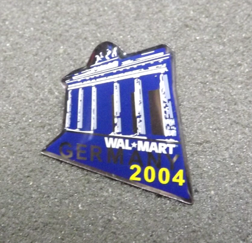 Walmart 2004 Germany The Brandenburg Gate Lapel Pin ? Wal-Mart Employee ...