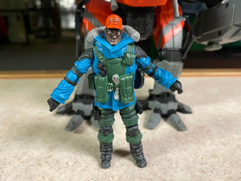 Unreleased GI Joe Pursuit of Cobra 2010 Rescue Mech Orange Alpine ...