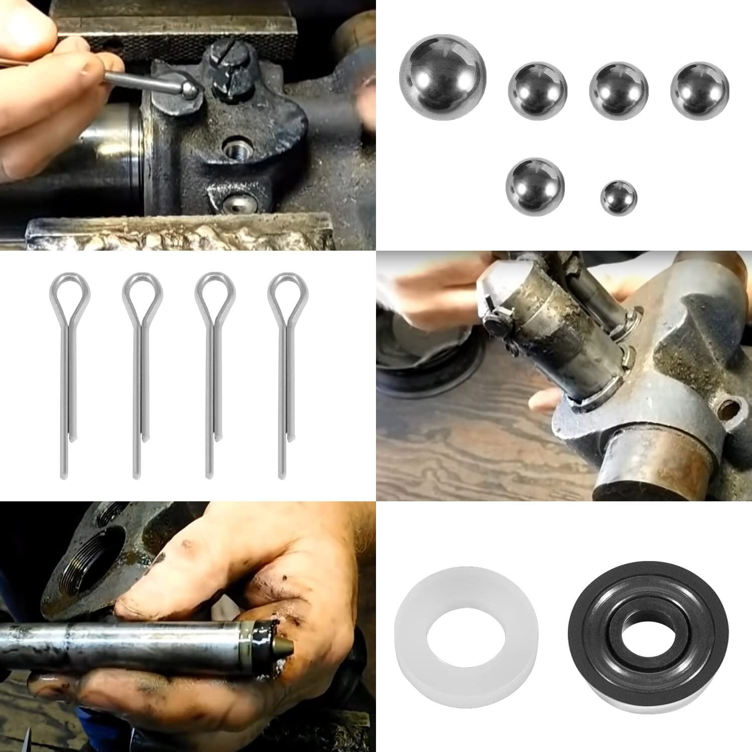 93657 4-Ton Seal Replacement Repair Kit for Lincoln Walker Hydraulic ...