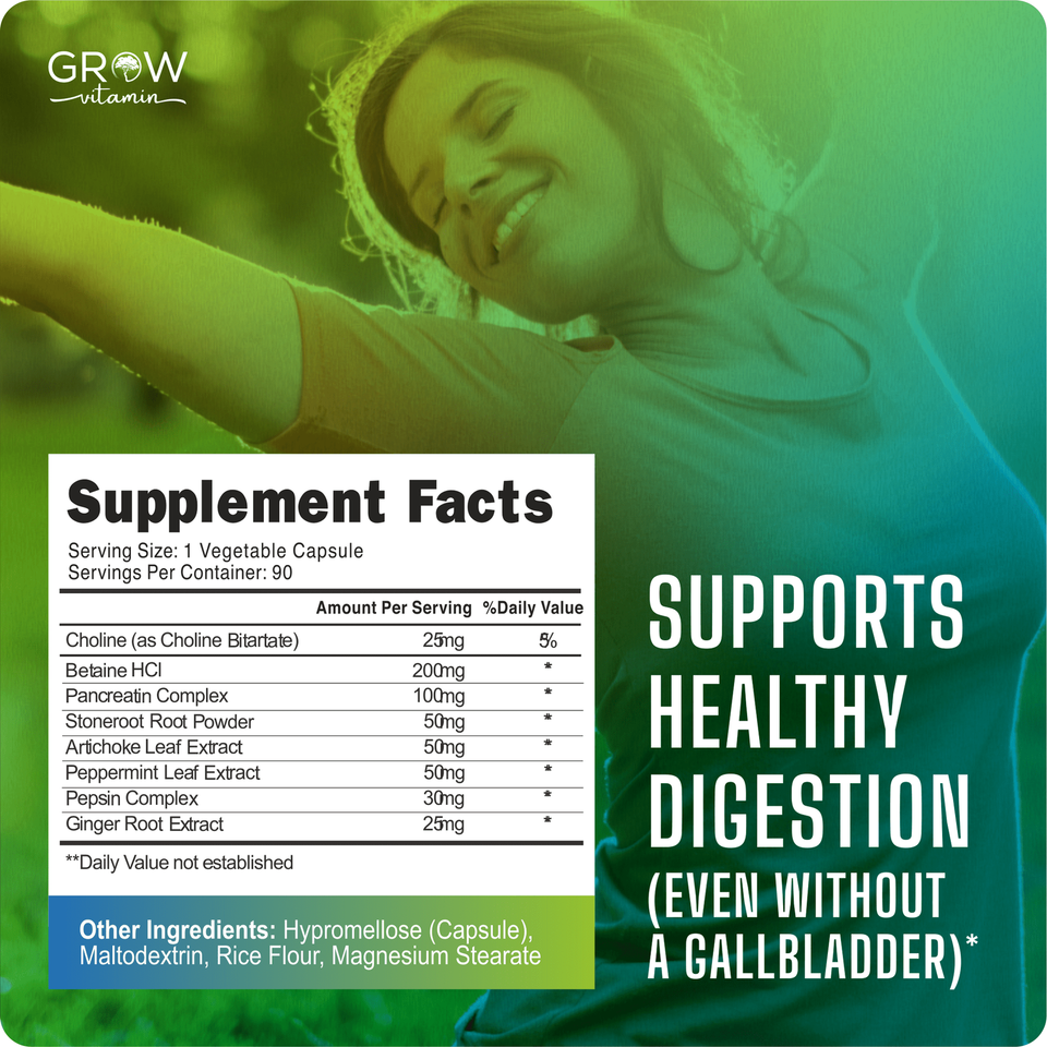 Original Gallbladder Formula, Enzymes to Reduce Bloating, Indigestion ...