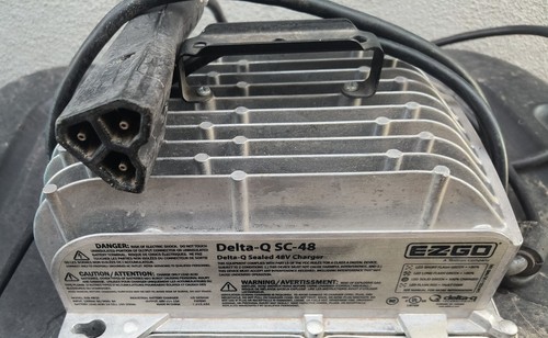 EZGO Delta-Q SC - 48 Volt Golf Cart Charger. 3 Prong. Used. Free ...