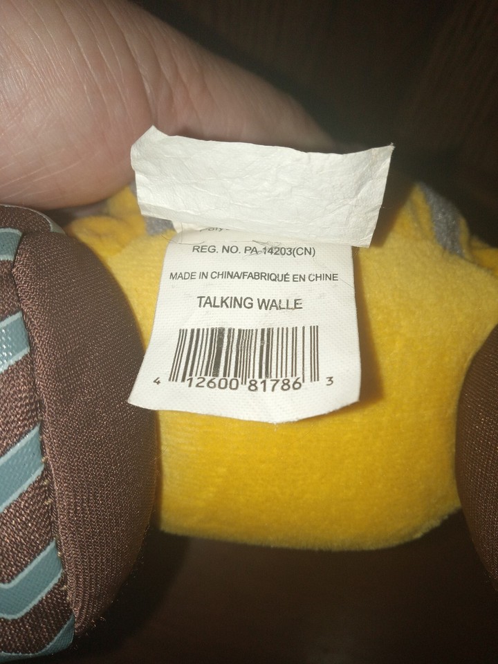 Wall-E Disney Store Exclusive Stuffed Character Plush Toy 8” Pixar *Non ...