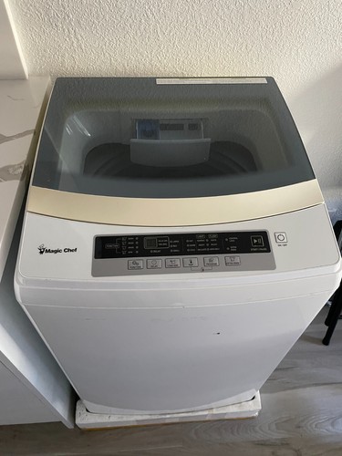 Magic Chef Portable Washing Machine (2cu.ft.) Compact Top Load Washer ...
