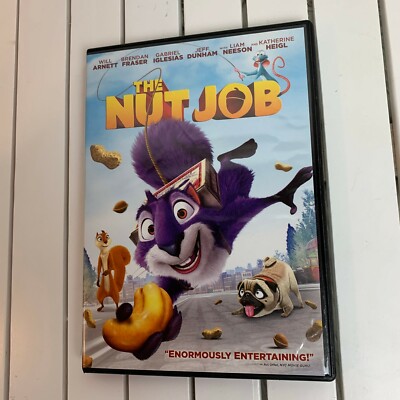 The Nut Job DVD Movie Kids Children Animated Animals Family Comedy ...