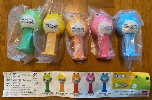 Japanese Mini Pez Frog Style | eBay