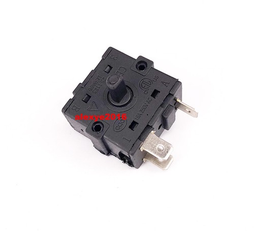HONGLANG KX44 KX 44 Selector Switch 3 Pins 3 Rotary Positions Can 360 ...