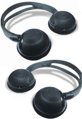 2 Wireless DVD Headphones for Ford Explorer Pre-programmed Kid Friendly ...