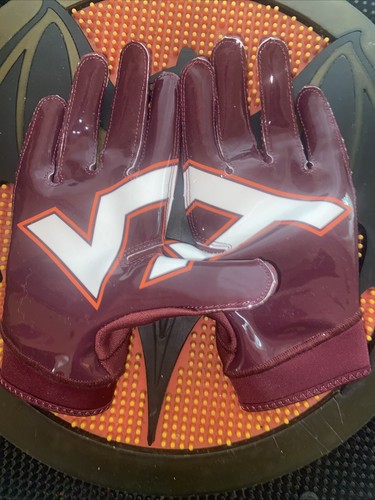 Brand New Nike Virginia Tech College Football Gloves Size Large | eBay