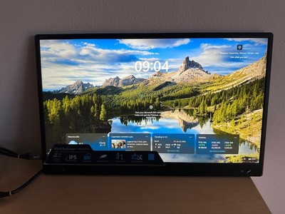 ASUS ZenScreen MB169CK 16” Portable Monitor | FHD IPS | USB-C | Case ...