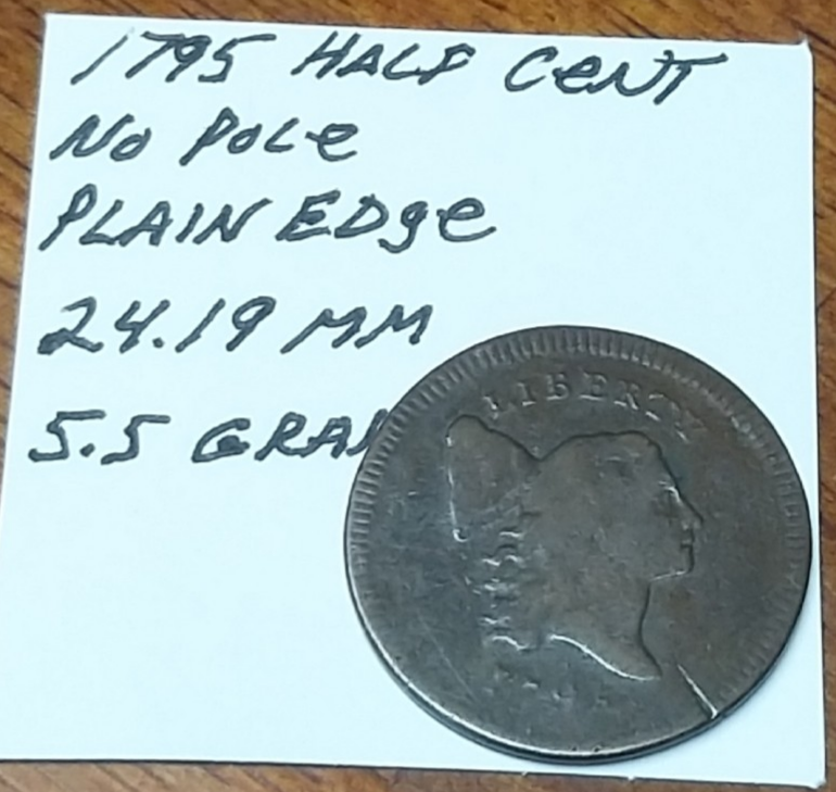 1795 U.S. Liberty Cap Right Half Cent | eBay