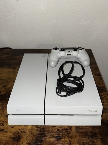 Sony PlayStation 4 PS4 White 500gb Video Game Console CUH-1115A Tested ...