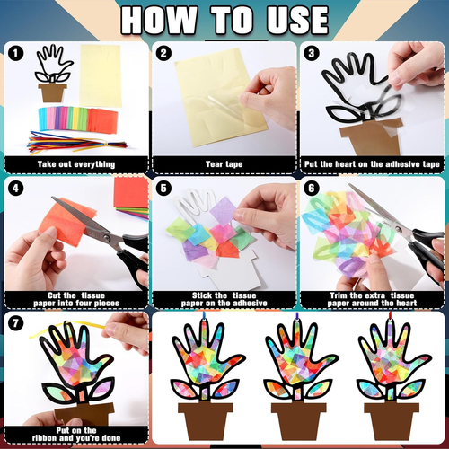 32 Sets Growing in Christ Flower Craft for Church Activities, Faith ...