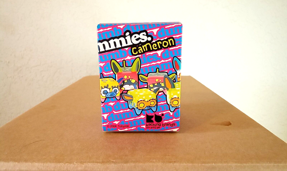 Dumb Dummies x Cameron Tiede designer toy vinyl figure by TobyHK 2006 ...