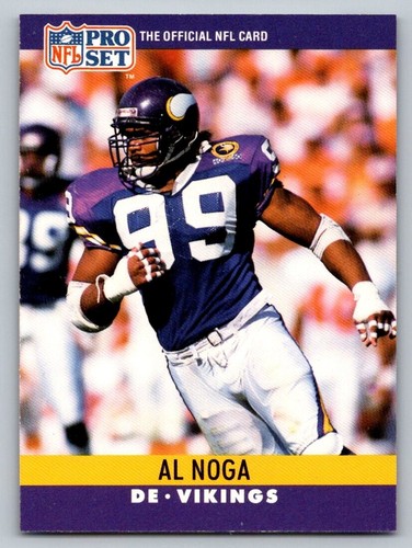 1990 Pro Set #194 Al Noga Minnesota Vikings | eBay