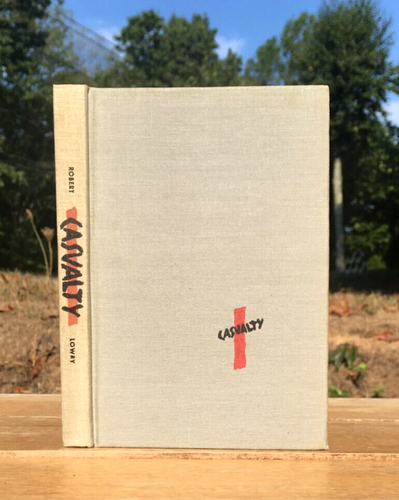 1946 WWII WORLD WAR II Novel CASUALTY BY ROBERT LOWRY 1ST ED ITALY GIsC ...