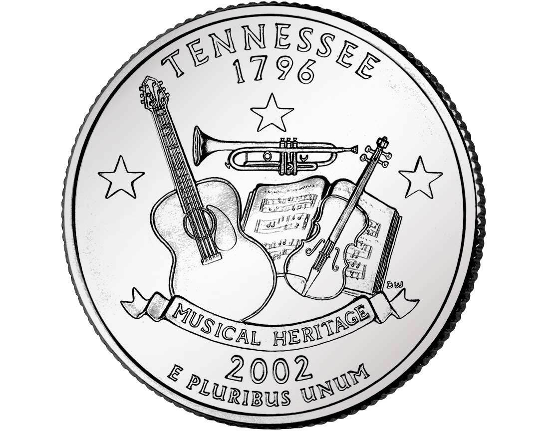 2002-D Tennessee State Quarter - Denver Mint - BU Condition | eBay