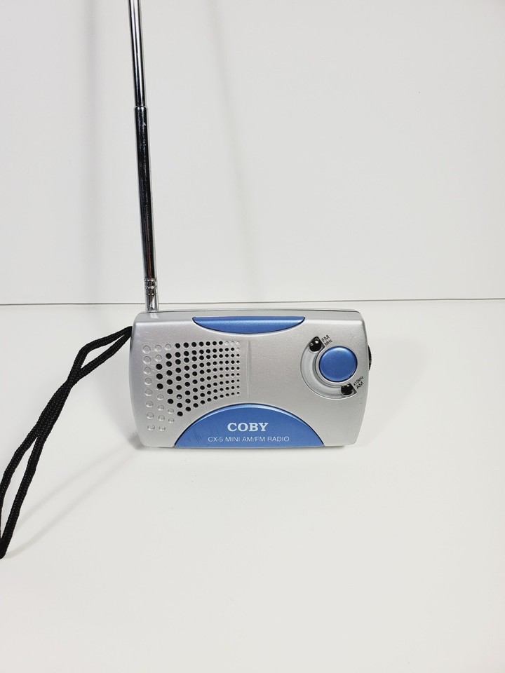 Coby CX-5 Mini AM/FM Radio Tested | eBay