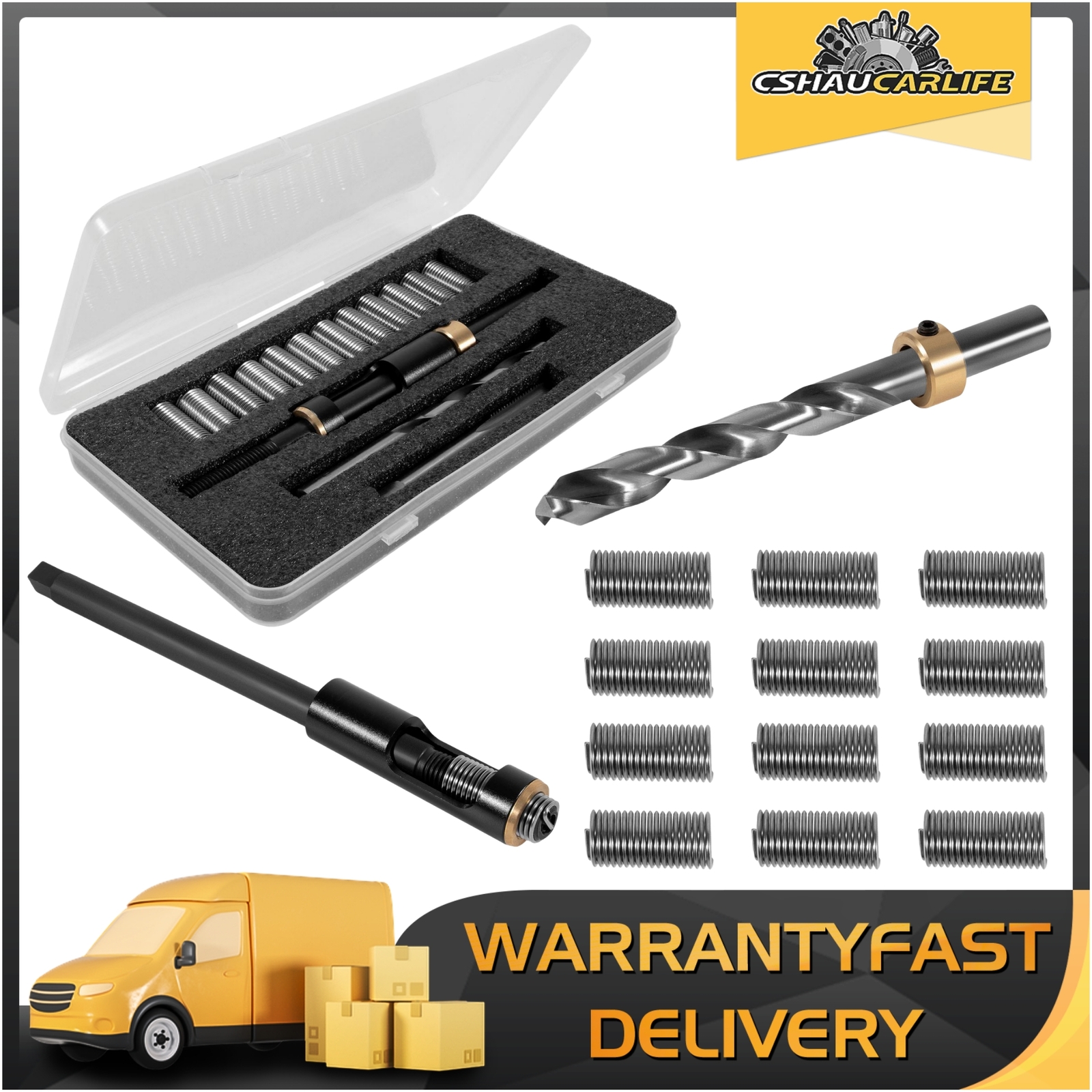 35119S M11 x 1.5 Head Bolt Thread Repair Kit for Ford Toyota Honda GM ...