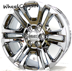 22" chrome OE replica 4741 CK158 wheels fits 2019 GMC Yukon XL Denali ...