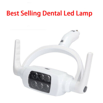 6 LED Dental Oral Light Teeth Operating Ceiling Mount Exam Lamp For ...