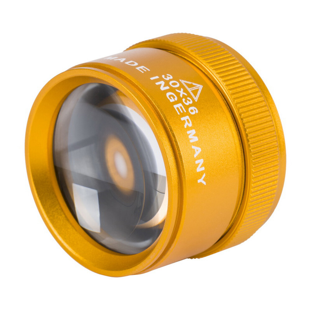 30X Magnifying Glass Optical Lens Magnifier Coin Watch Repair Loupe ...